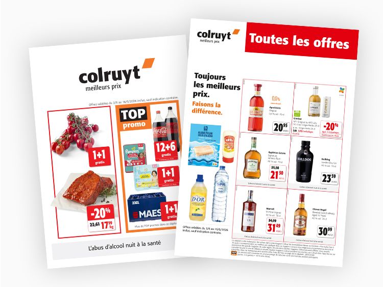 Dépliants | Colruyt